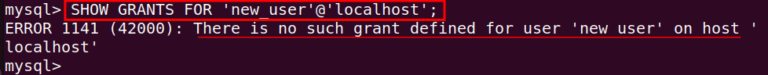 How to Create a New User and Grant Permissions in MySQL - Greenwebpage ...