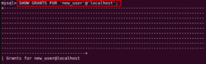 How to Create a New User and Grant Permissions in MySQL - Greenwebpage ...