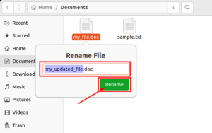 How to Rename a File on Ubuntu 22.04 - Greenwebpage Community