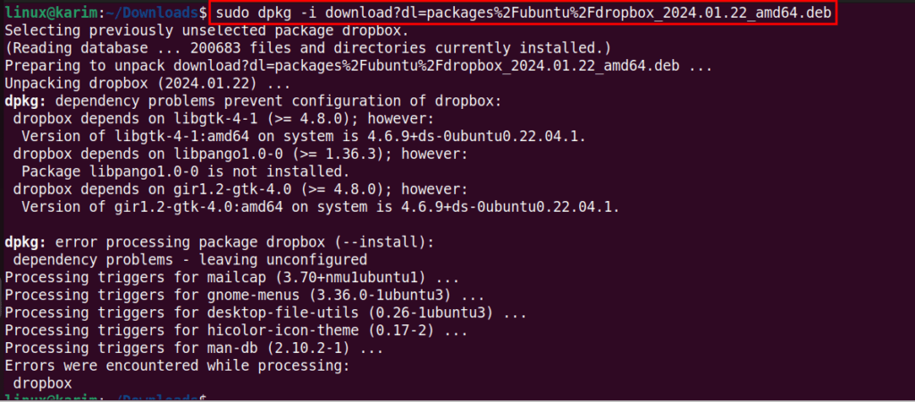 How to Install Dropbox on Ubuntu 22.04 - Greenwebpage Community