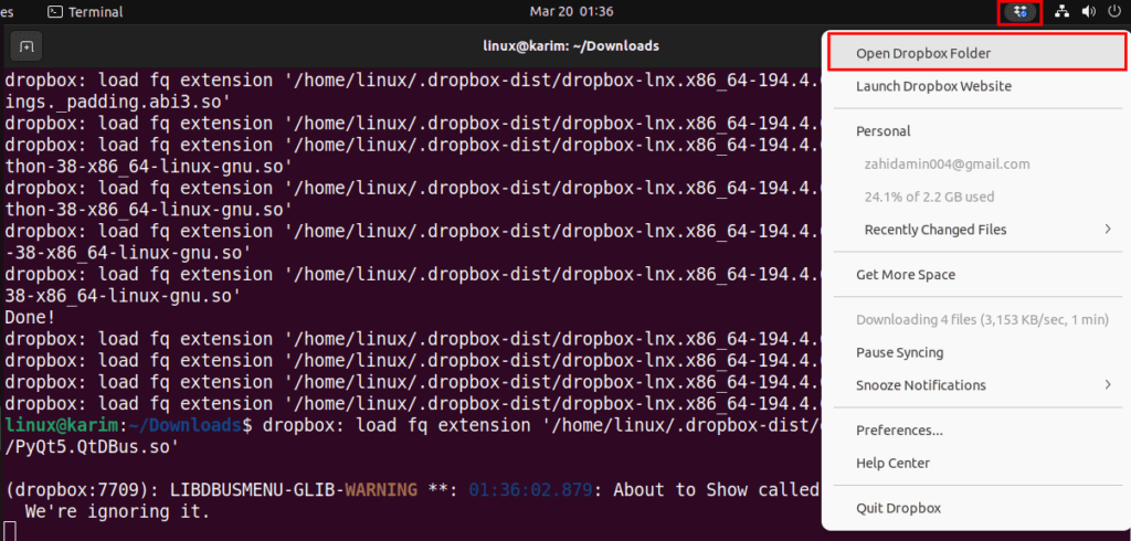 How to Install Dropbox on Ubuntu 22.04 - Greenwebpage Community