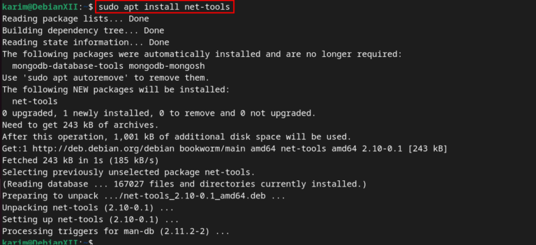 How to Install Netstat on Debian 12 - Greenwebpage Community