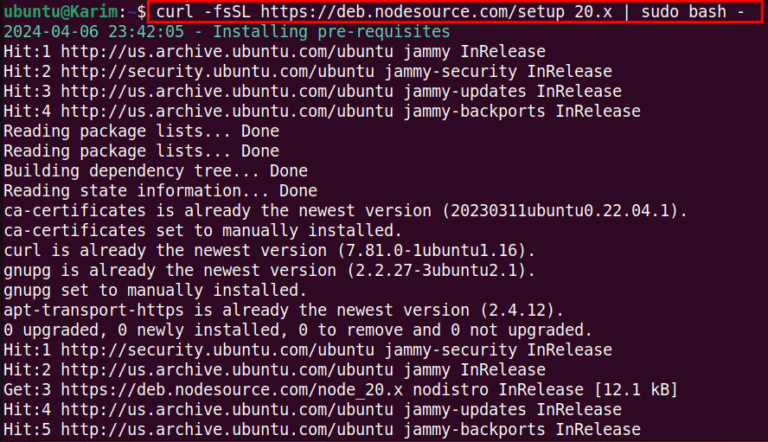 How To Install Reactjs On Ubuntu 2204 Greenwebpage Community