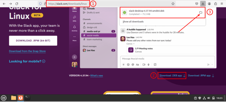 How to Install Slack on Linux Mint 21 - Greenwebpage Community