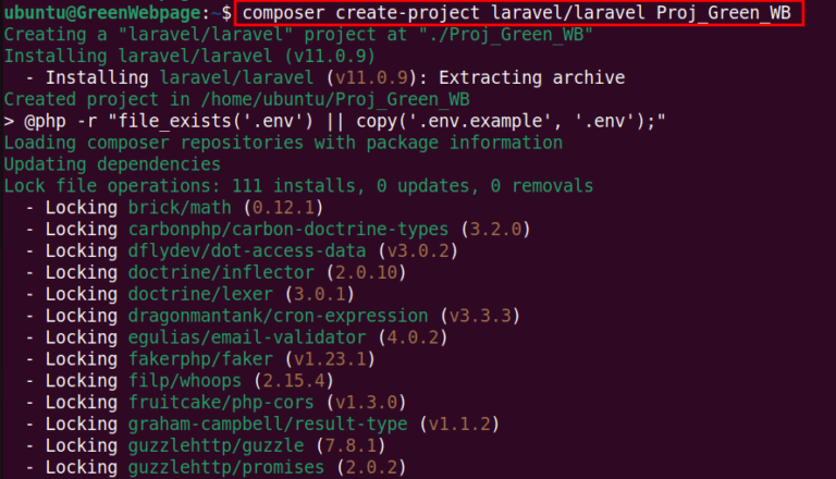 How to Install Laravel on Ubuntu 24.04 - Greenwebpage Community