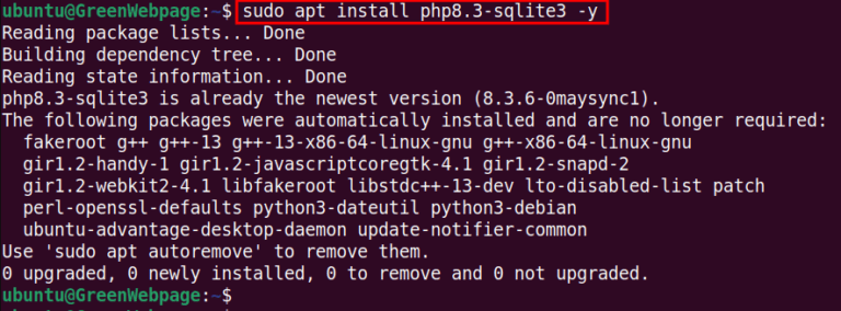 How to Install Laravel on Ubuntu 24.04 - Greenwebpage Community