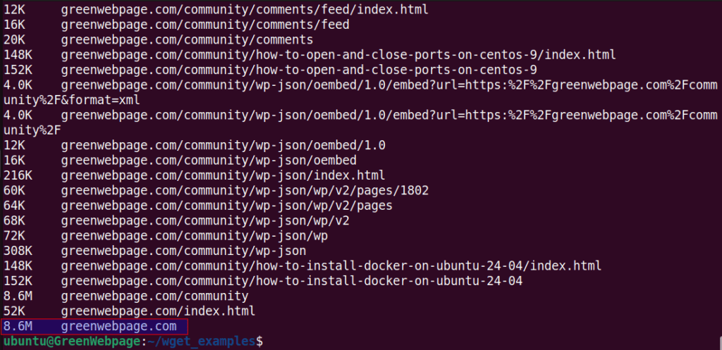 Wget Command in Linux with Examples - Greenwebpage Community