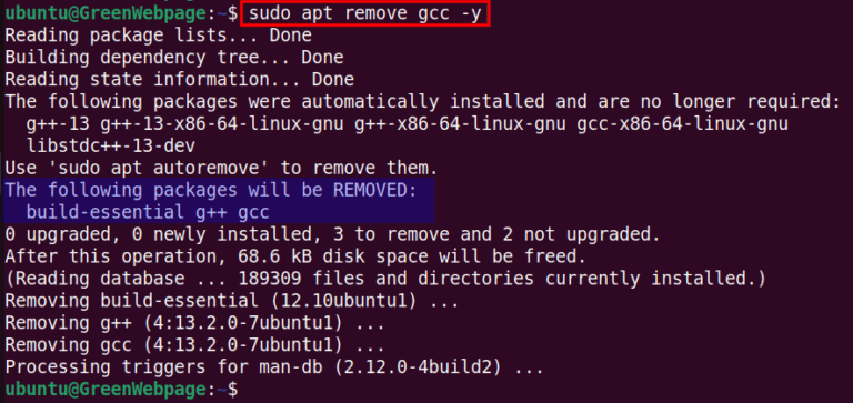 How to Install GCC Compiler on Linux - Greenwebpage Community
