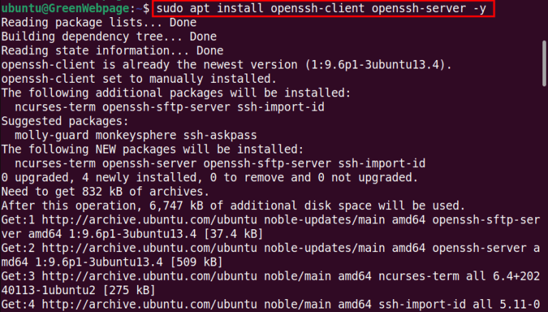 How to Enable SSH on Ubuntu 24.04 - Greenwebpage Community