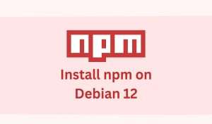How to Install npm on Debian 12: 5 Easy Methods - Greenwebpage Community