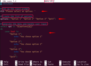 How to Create a Multiple Choice Menu in Bash Scripts: Using Select & Case Statements ...