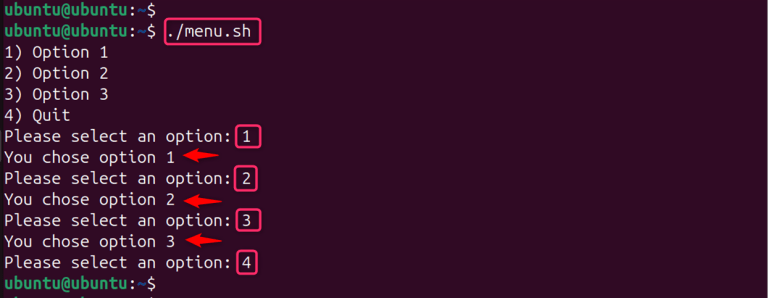 How to Create a Multiple Choice Menu in Bash Scripts: Using Select ...