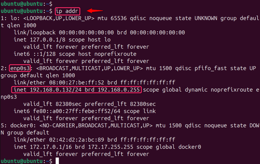 7 Examples of ip addr Command in Linux - Greenwebpage Community