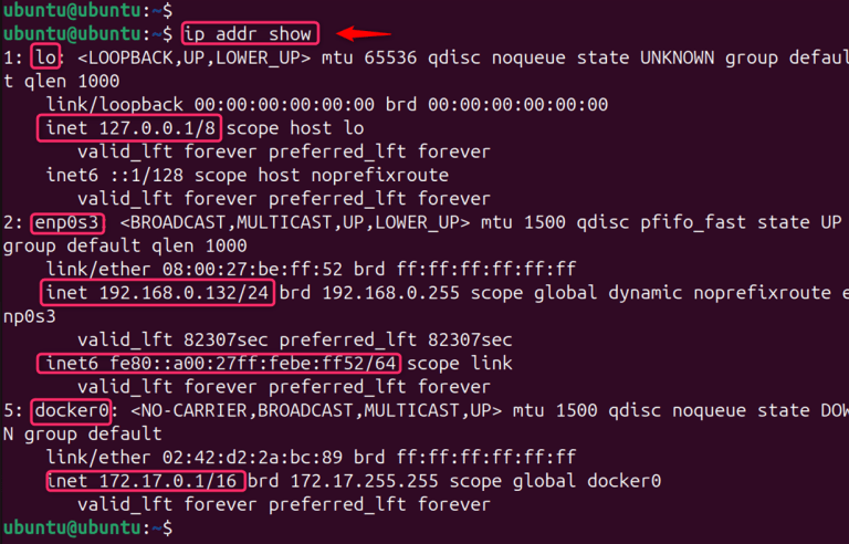 7 Examples of ip addr Command in Linux - Greenwebpage Community