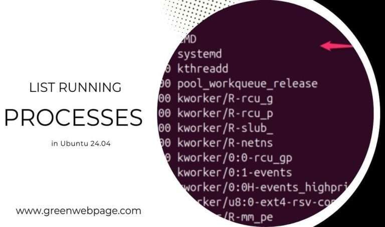 How to List Running Processes in Ubuntu 24.04: Top 4 Ways - Greenwebpage Community