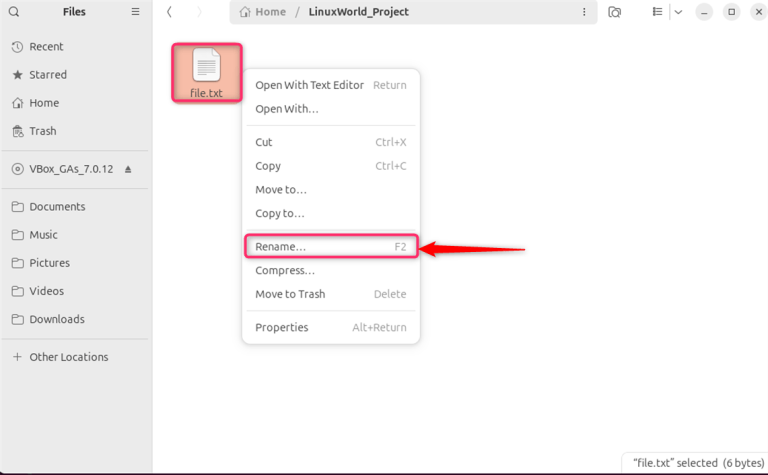 How to Rename File in Ubuntu 24.04: Using GUI & Terminal - Greenwebpage ...