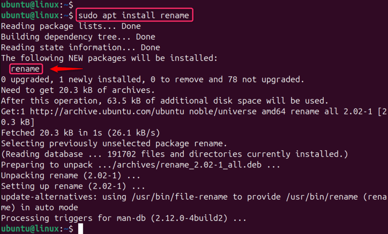 How to Rename File in Ubuntu 24.04: Using GUI & Terminal - Greenwebpage ...
