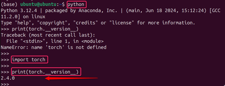 How To Install Pytorch On Ubuntu 2404 Using Pip And Anaconda Greenwebpage Community