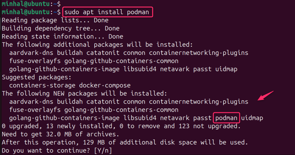 How to Install and Manage Podman on Ubuntu 24.04