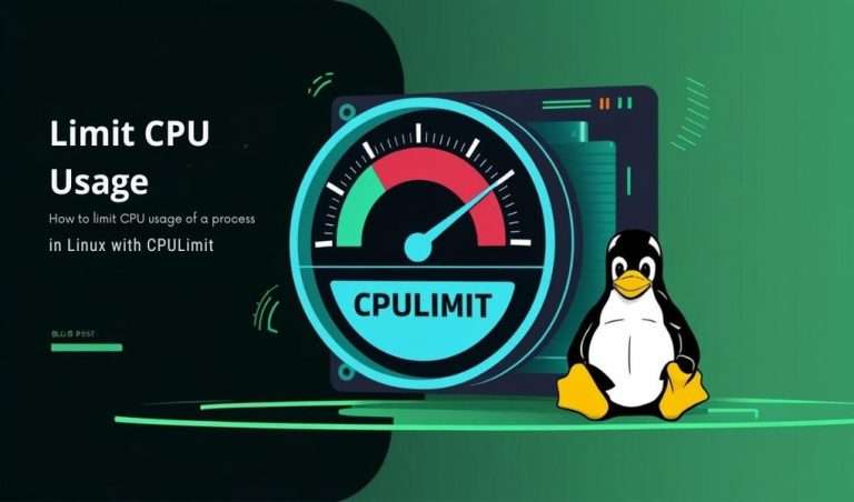 How to Limit CPU Usage of a Process in Linux with CPULimit [With Examples]