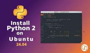 How to Install Python 2 on Ubuntu 24.04