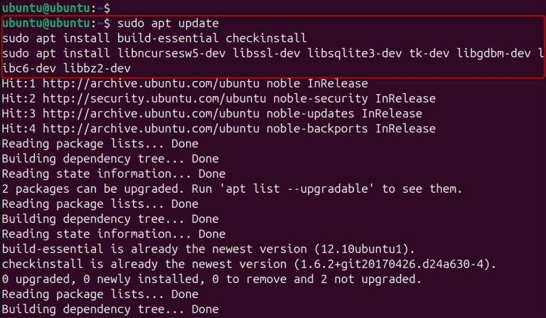 How to Check and Update the Python Version on Ubuntu 24.04