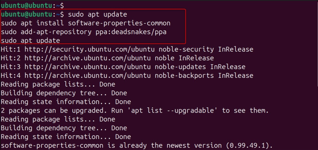 How to Check and Update the Python Version on Ubuntu 24.04