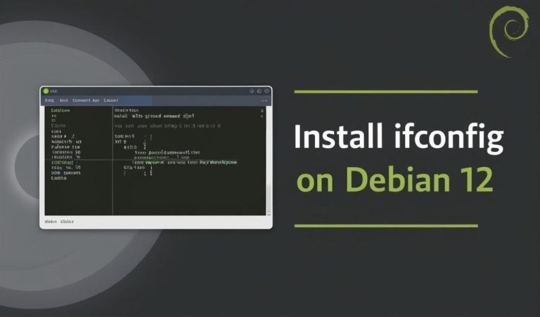 How to Install ifconfig on Debian 12: 4 Possible Methods