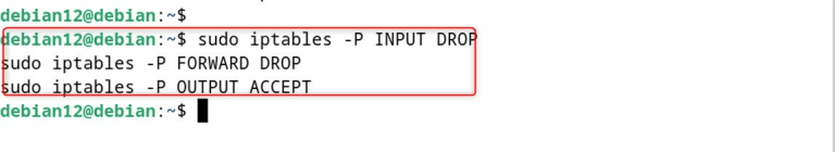 How to Install and Configure Iptables on Debian 12