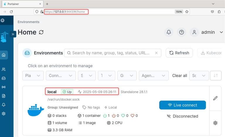 How To Install Portainer Docker Ui Web Interface On Debian 12