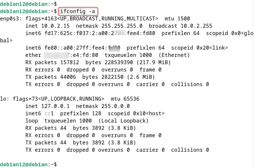 How to Install ifconfig on Debian 12: 4 Possible Methods