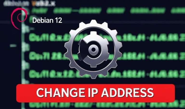 How to Change an IP Address on Debian 12 - Greenwebpage Community