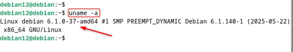 How to Check the Kernel Version in Debian 12 - Greenwebpage Community