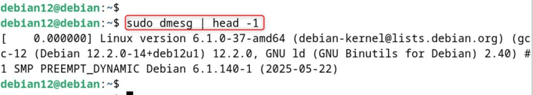 How to Check the Kernel Version in Debian 12 - Greenwebpage Community