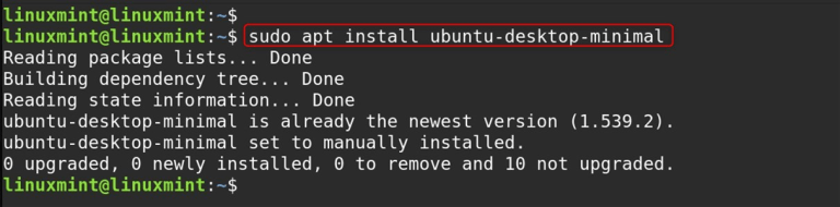 How to Install Gnome Desktop on Linux Mint 22 - Greenwebpage Community